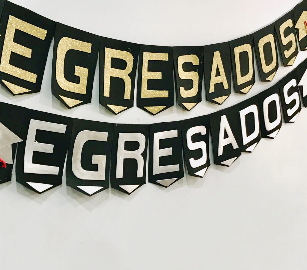 Banderín de Egresados - Cotillón Tienda Petete